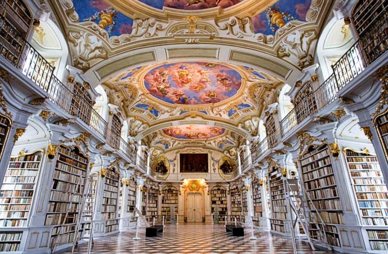 This is Arguably the World’s Most Beautiful Library – Sacred Windows