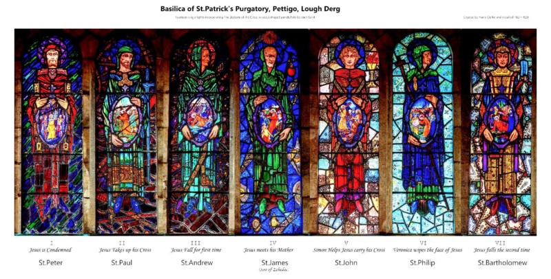 The Stained Glass Stations of Lough Derg – Sacred Windows